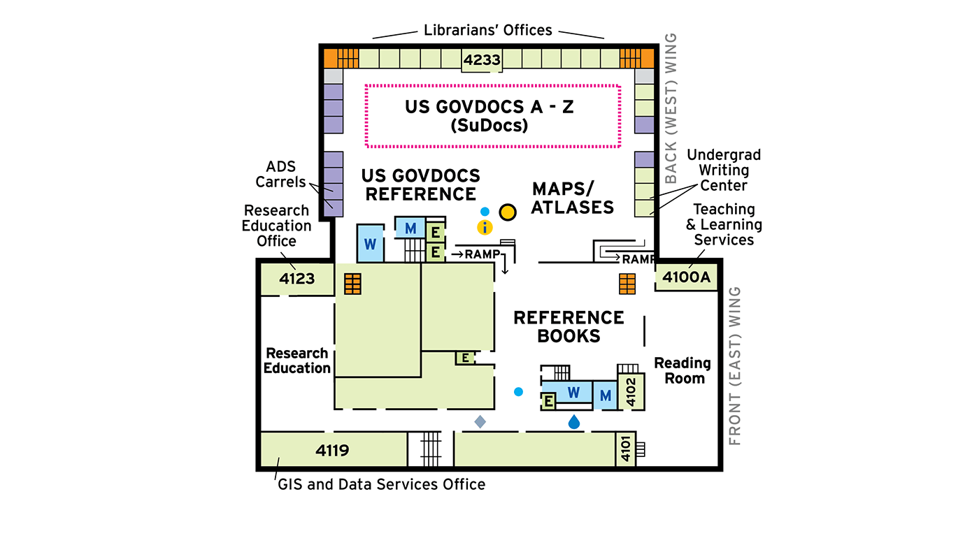 McKeldin Library Floor Plans | University Libraries